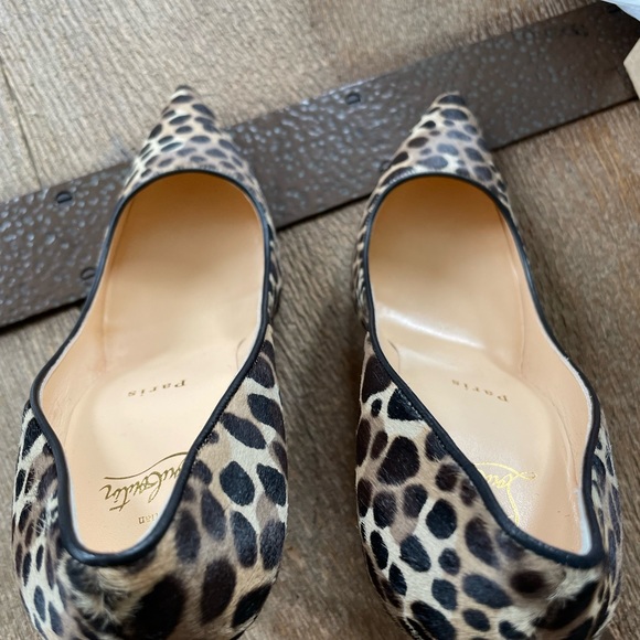 Christian Louboutin | Shoes | Nib Christian Louboutin Kate 0mm Pony ...